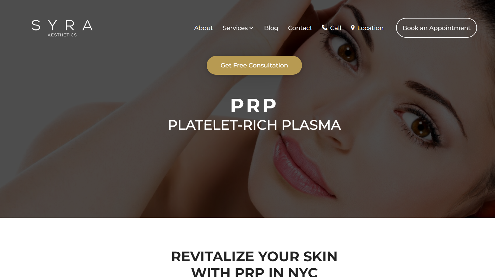 Platelet-Rich Plasma - PRP NYC | Syra Aesthetics™
