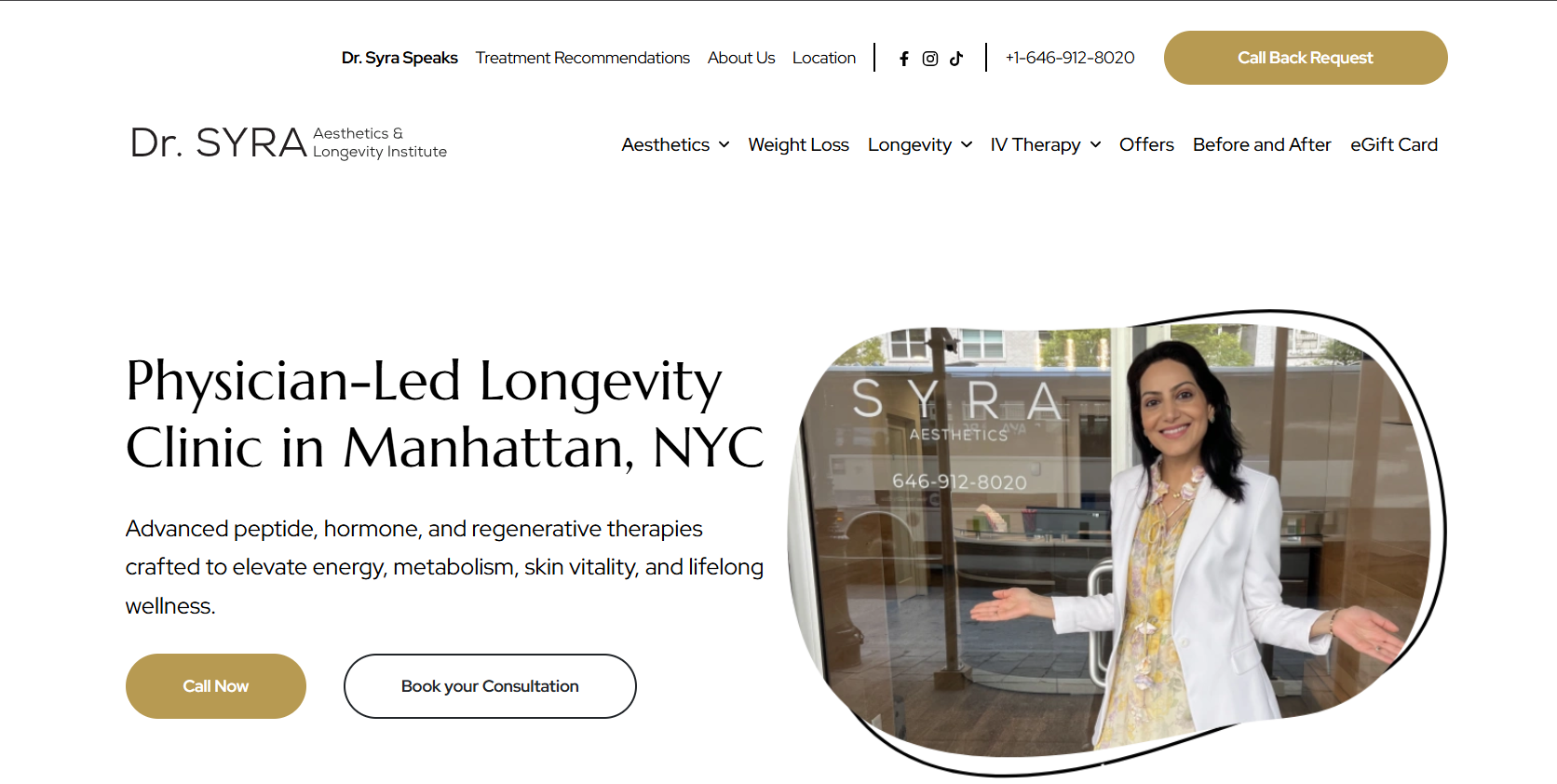 Dr. Syra Aesthetics & Longevity Institute by Syra Hanif M.D.