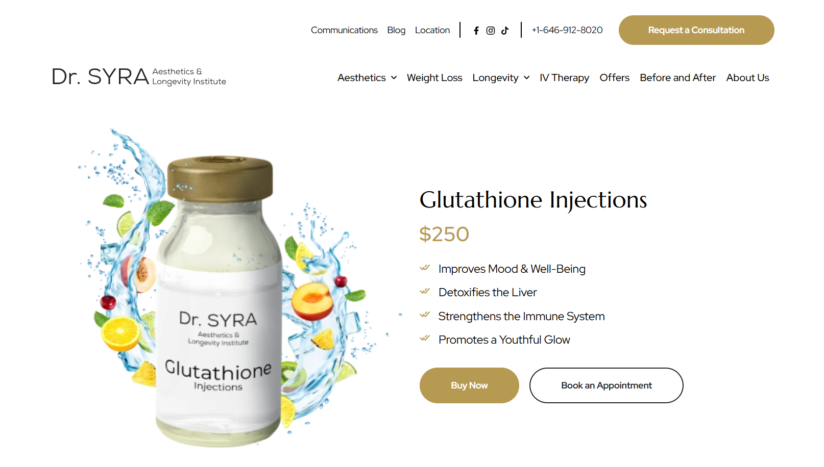 Glutathione Injections in Manhattan, NYC - Detoxify & Boost Antioxidant ...