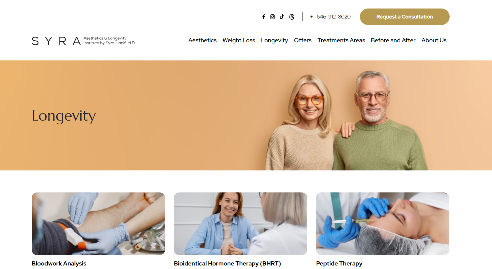 Longevity Services NYC | Anti-Aging & Wellness Solutions for Optimal Health