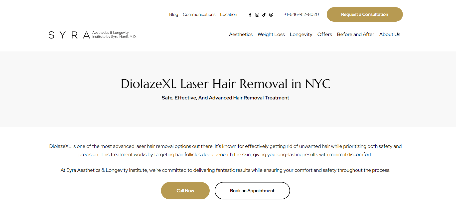 DiolazeXL Laser Hair Removal in NYC & Save 20% on Smooth Skin Solutions